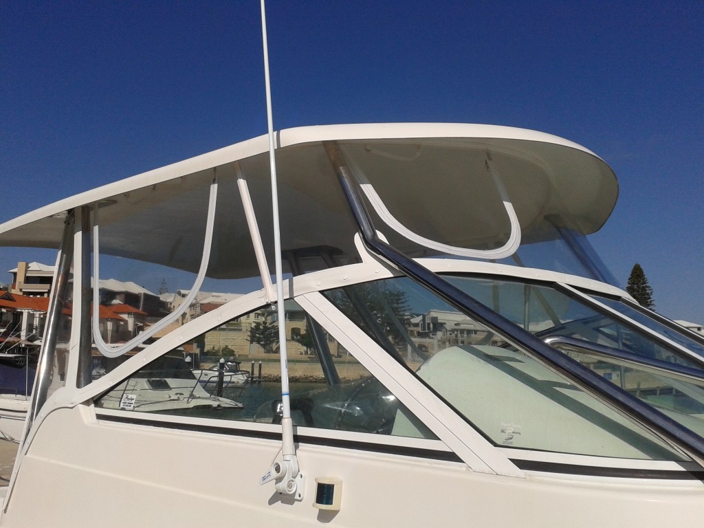 Gulfcraft fwd.side clears Strataglass | Prestige Marine Trimmers, Boat ...